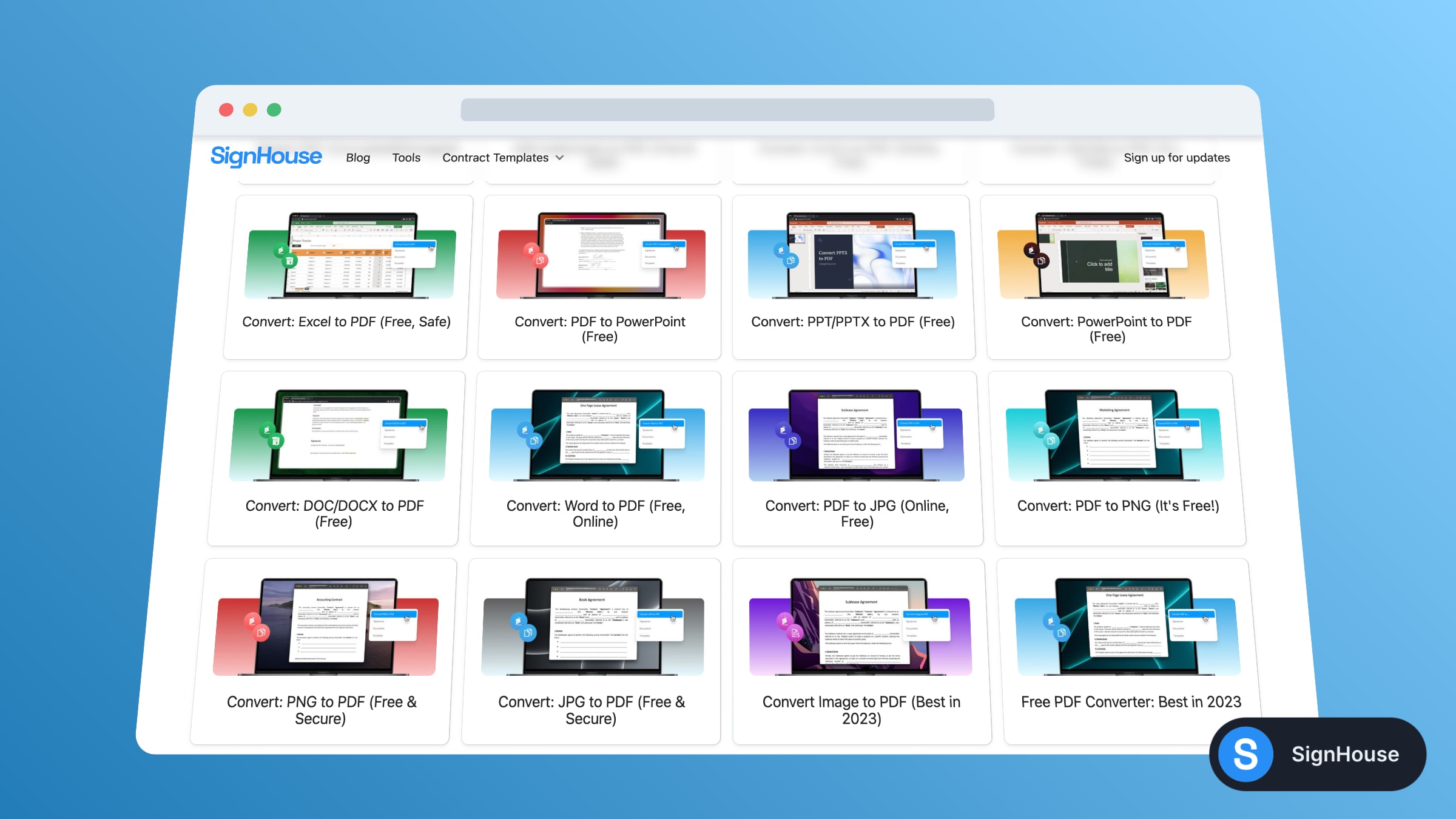 How To Convert Files To PDF Free 2023 SignHouse